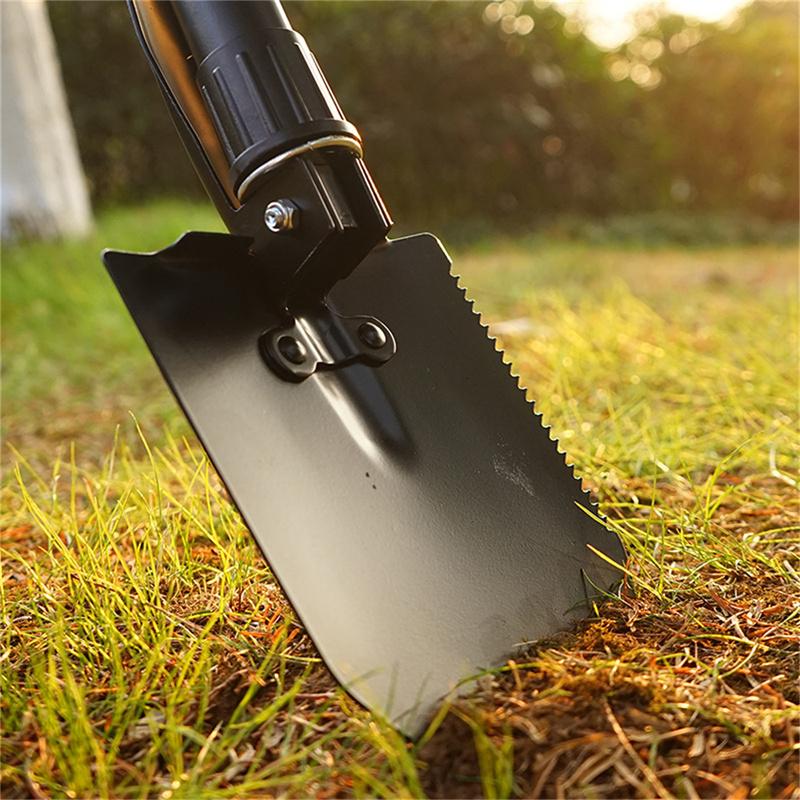 Buy Highcarbon Steel 58Cm Multifunctional Military Shovel Folding ...