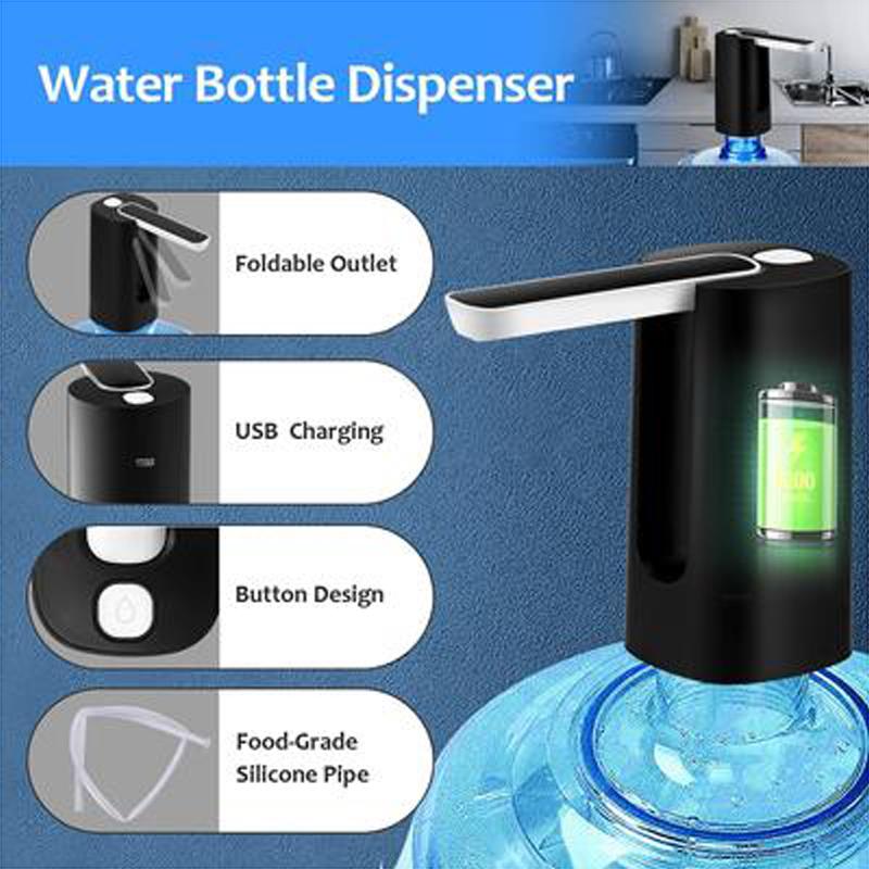 5 Gal. Jug Water Pump Automatic USB Water Dispenser Pump For 2-5 Gallon ...