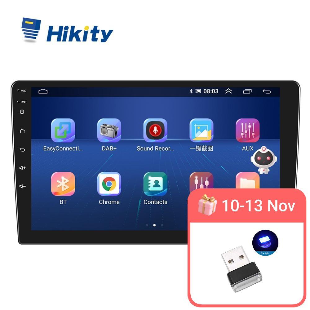 Buy Hikity AI 8-core 4+64G Android 10.0 Car Radio Stereo 10.1 Inch ...