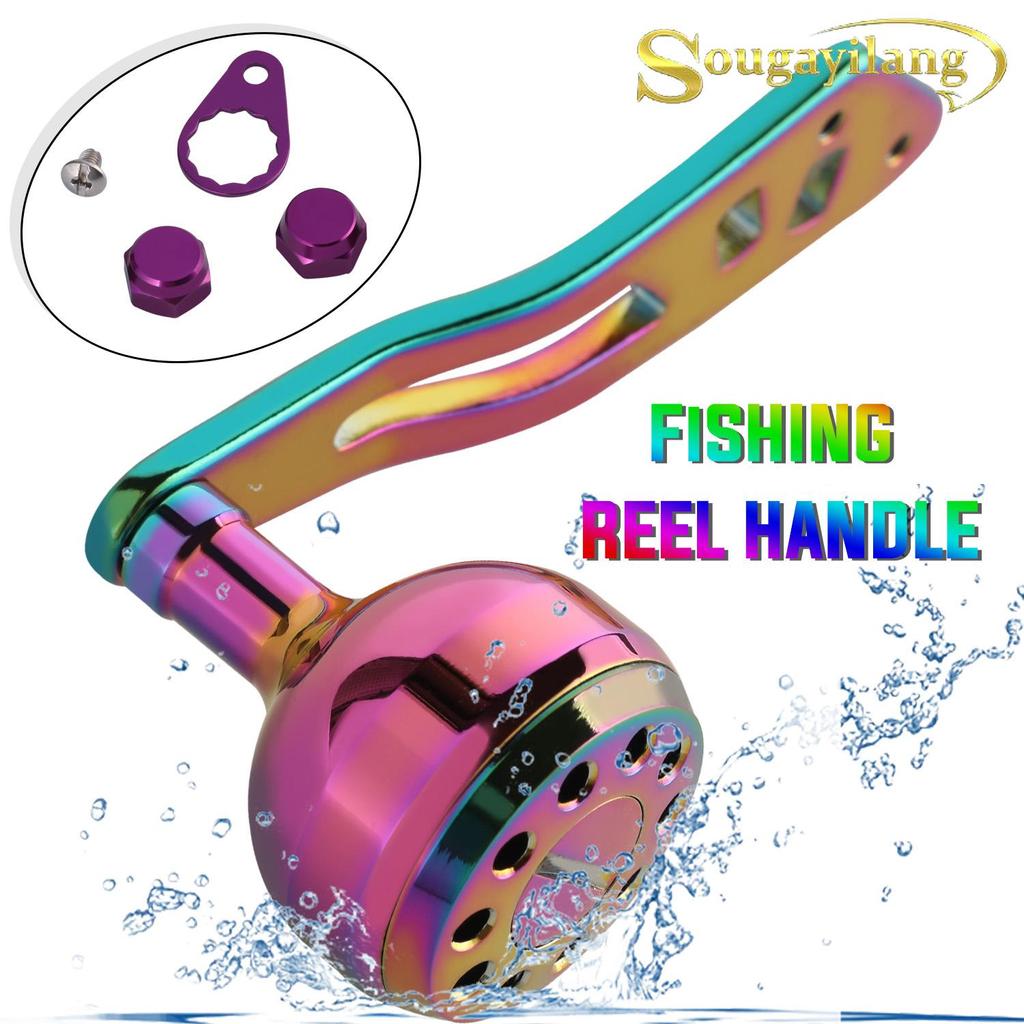 Топ Рыбалка Катушка Ручка Алюминиевый сплав Качество Сильный Прочный 3 ...