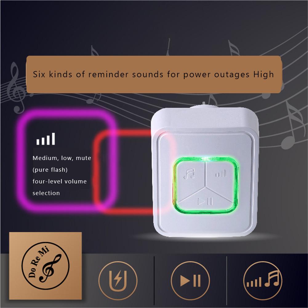 Buy 220V Automatic Power Cut Failure Alerter Led Indicator Smart Outage ...