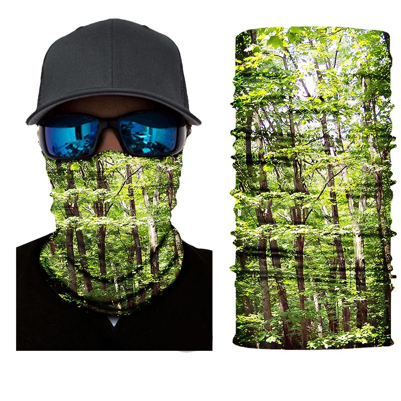 Buy Green Woods Cycling Motorcycle Head Scarf Neck Warmer Face Mask Ski ...