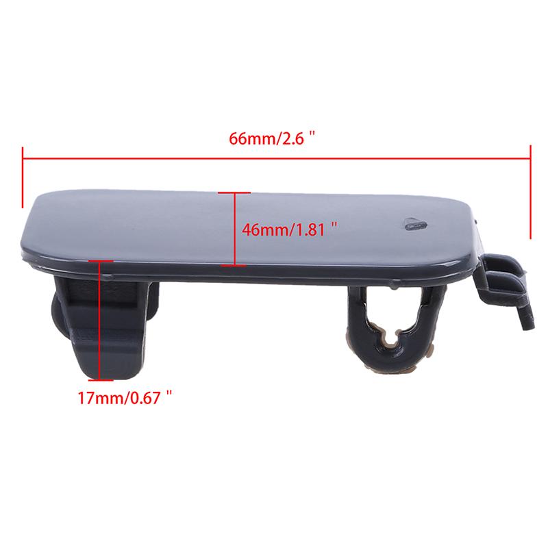 Grey Front Bumper Car Tow Hook Cover Cap For BMW E60 528i 535i 550i ...