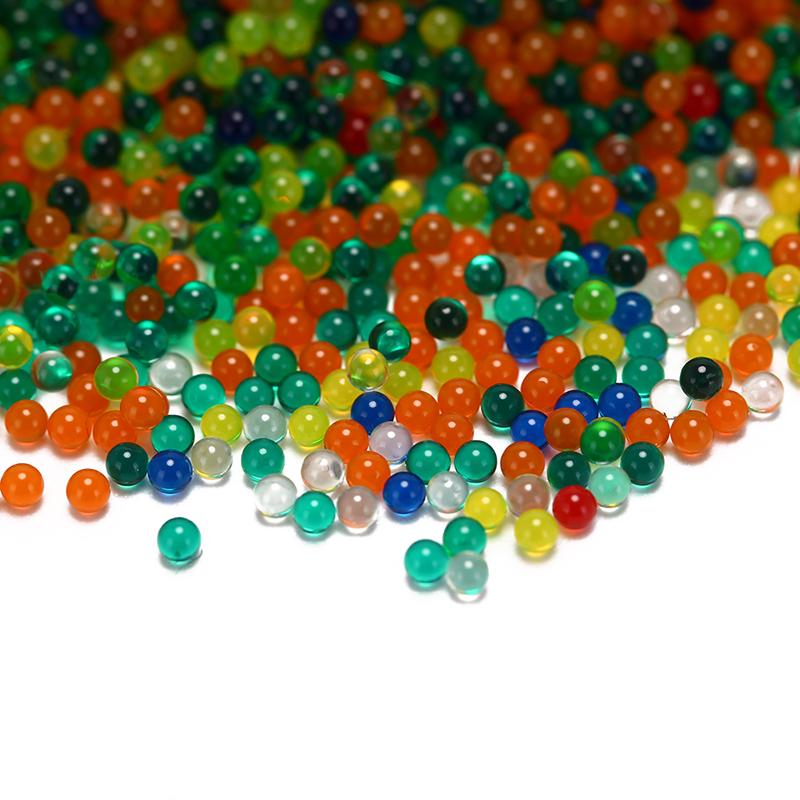 Buy 10000pcs 7-8mm Soft Crystal Water Gun Bullet Grow Water Beads Grow ...