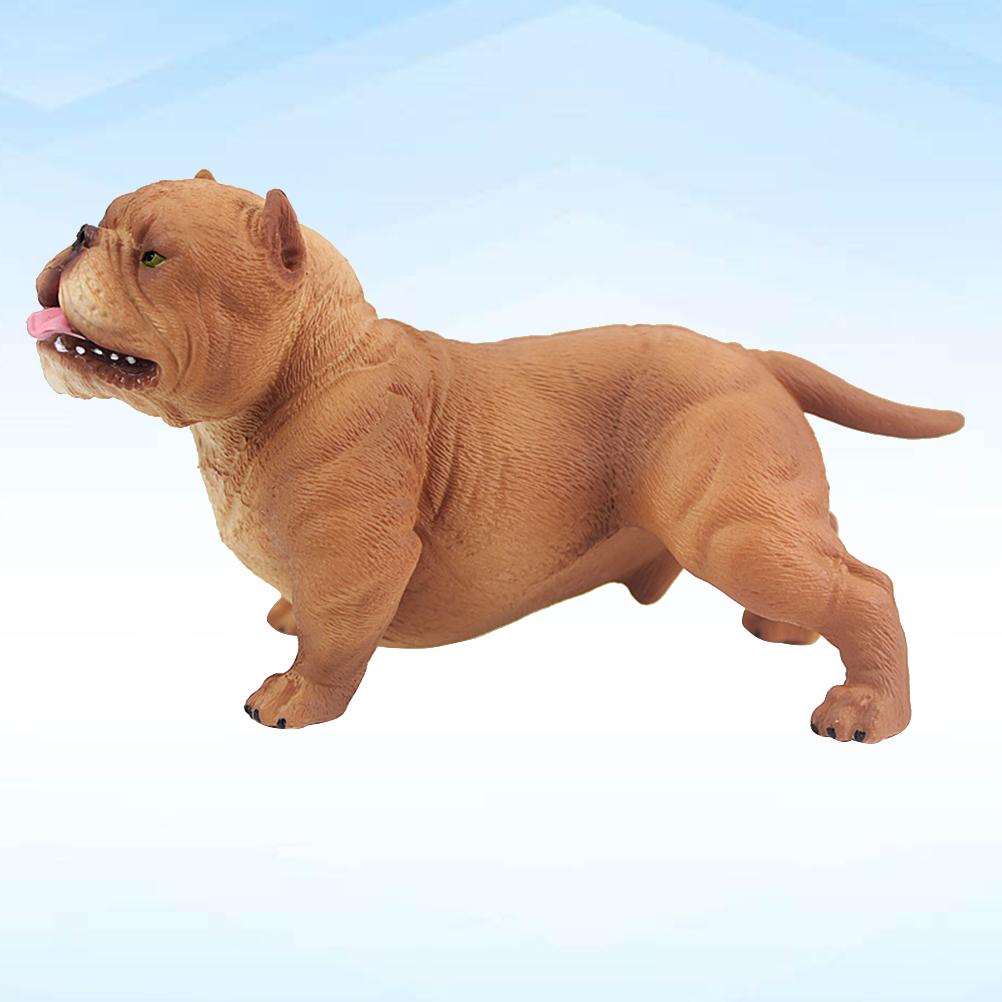 Buy Simulation Dog Figurine Model Kids Toy Creative Desktop Ornaments ...