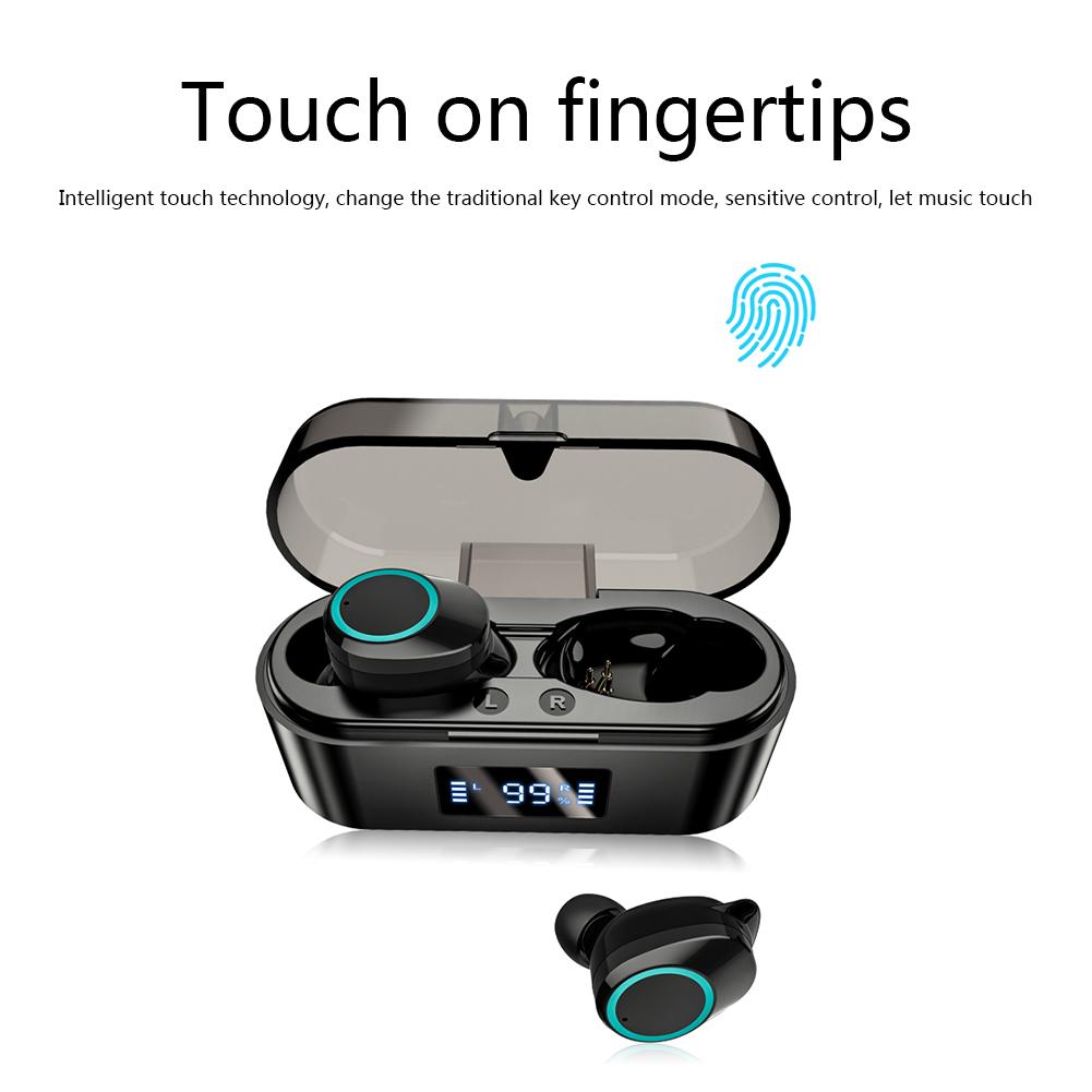 Buy X15 TWS Earbuds Bluetooth In-ear Headphones w/Digital Display ...