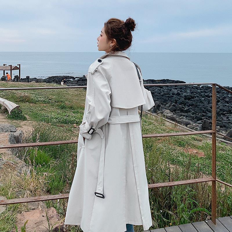 Satın alın Women's Trench Coat2023Autumn Fashion Elegant Mid-Length New ...