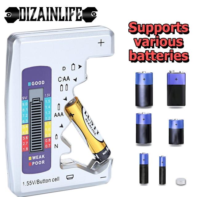 Koupit Digital Battery Tester LCD Display C D N AA AAA 9V 1.5V Battery ...