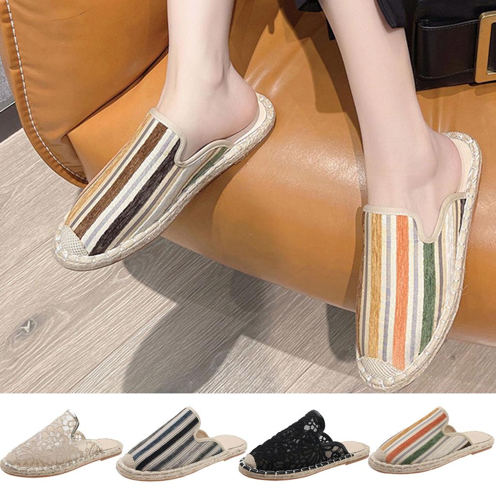Cheap Women's Flat Shoes Ladies Rope Sandals Summer Non-Slip Causal ...