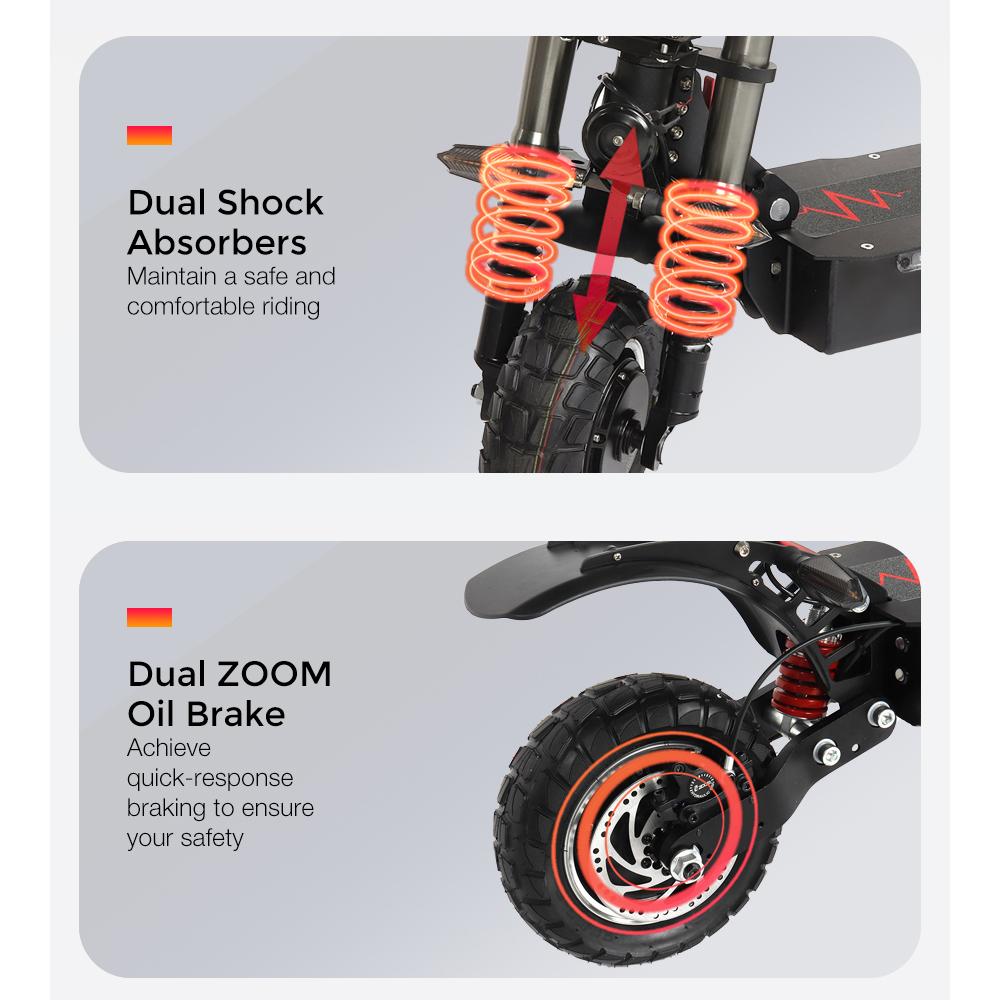 LAOTIE® T30 Roadster 52V 33.6Ah 21700 Pil 3200W Çift Motorlu ...