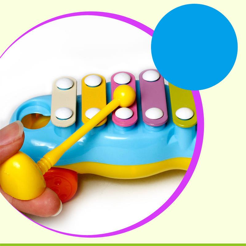 Buy Wooden Musical Music Toys Hand Knock Xylophone Octave Baby Toy at ...