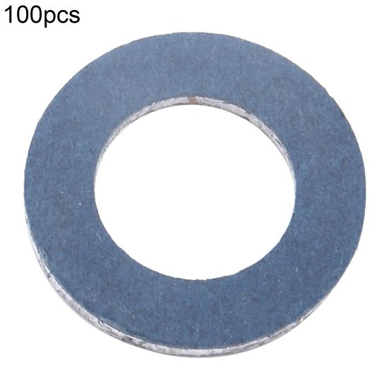 Buy 100Pcs Oil Drain Plug Washer Fine Fit Protective Aluminum at ...