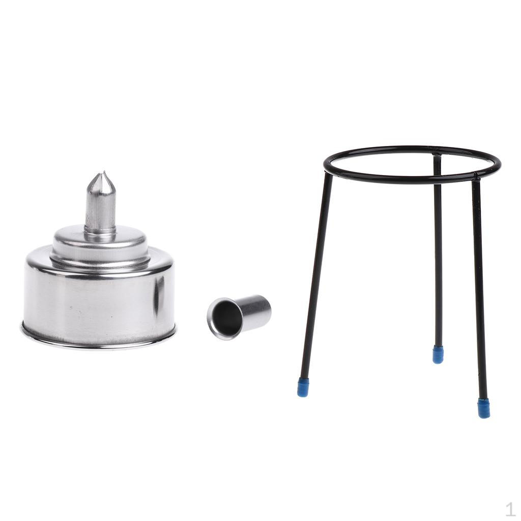 Buy Experiment Beaker Tube Burner Tripod Stand and Lab Alcohol/Spirit ...