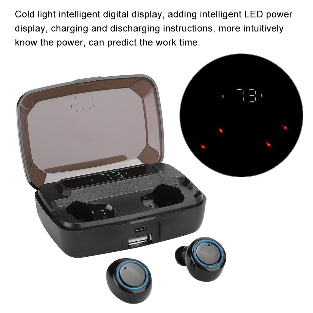 Buy Office Leisure M11 TWS Wireless Headset Headphone with LED Digital ...