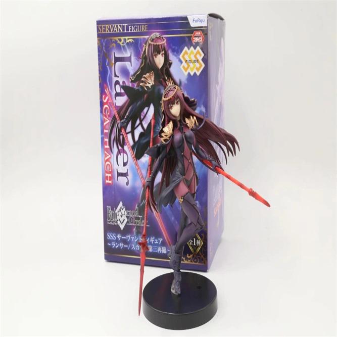 Buy 20cm Fate Grand Order Lancer Scathach Figure Action Figure Pvc Toys ...