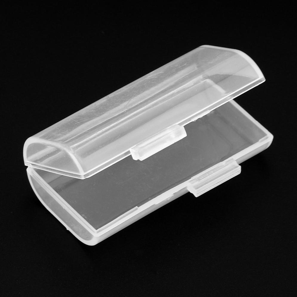 Buy Mini Hard Plastic Battery 47mm*25mm*14mm Case Holder Storage Box ...