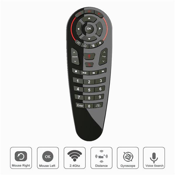 Buy Remote Control Wireless Voice Air Mouse IR Learning Gyro Sensing ...