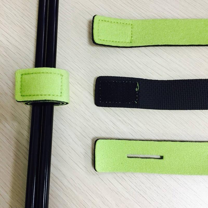 High Elastic Velcro Fishing Rod Strap Non-slip Diving Material uygun ...