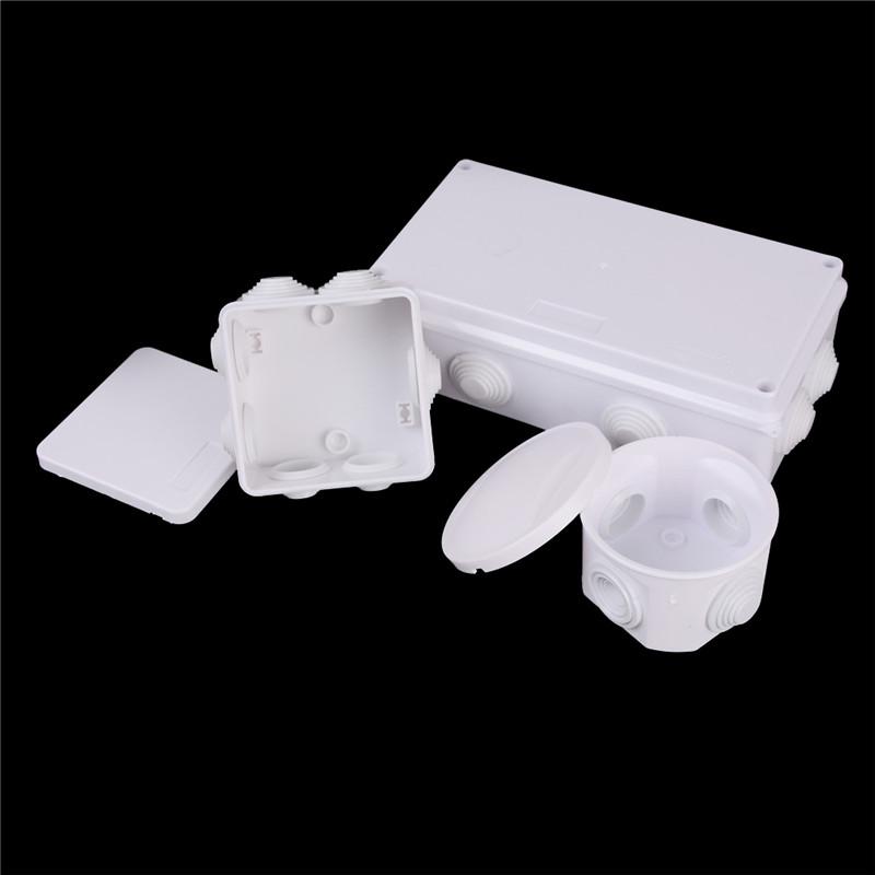 Buy Bs Plastic Ip65 Waterproof Junction Box Diy Outdoor Electrical ...