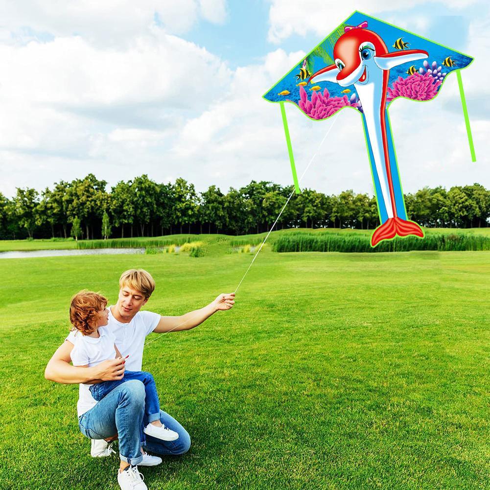 Cheap Outdoor Kites Flying Toys 135cm Cartoon Kite For Children Girls ...