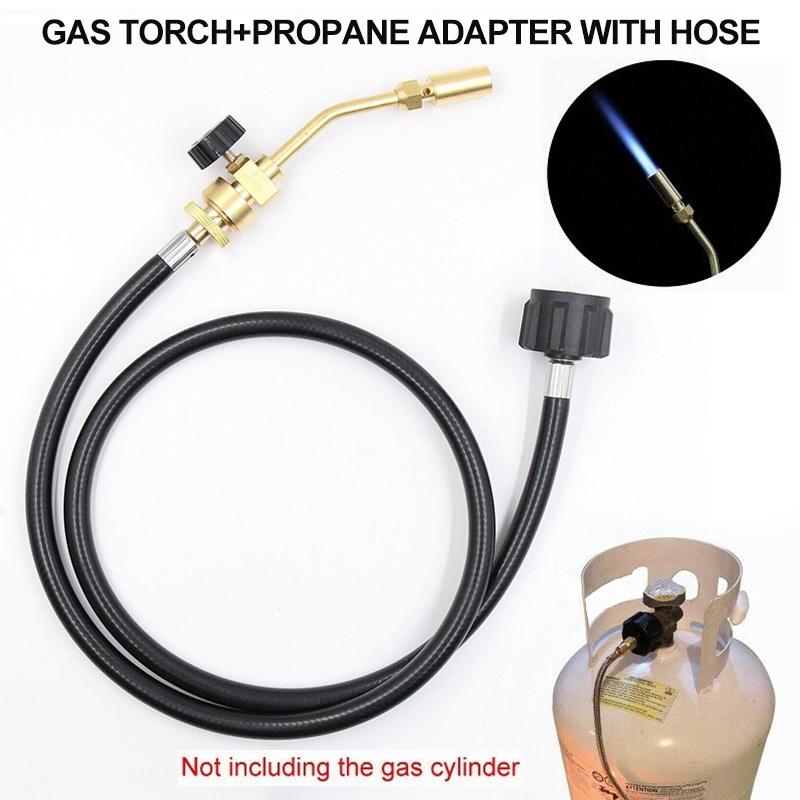 Buy Mayitr New Mapp Gas Propane Gas Tank Turbo Torch Hose Adapter ...