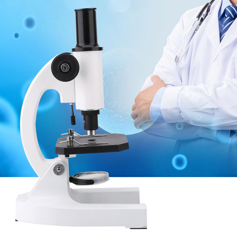 Industrial & Scientific Lab Monocular Microscope 16X 200X Biological ...