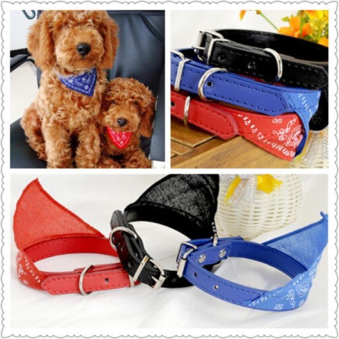 Buy Adjustable Bandanas for Dogs Puppy Pet Products Collars Scarves ...