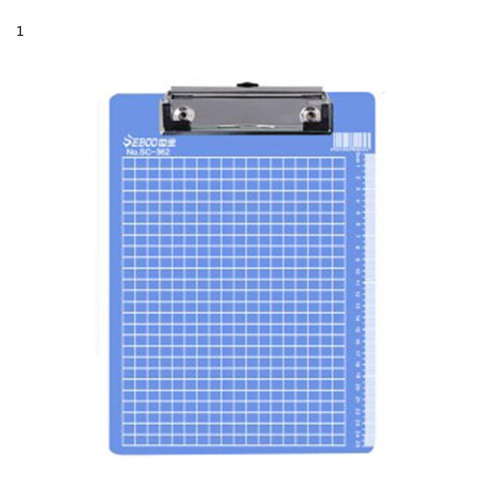 Buy A4 A5 A6 Writing Plate Pad Board Paper Clip Holder Folder Plastic ...