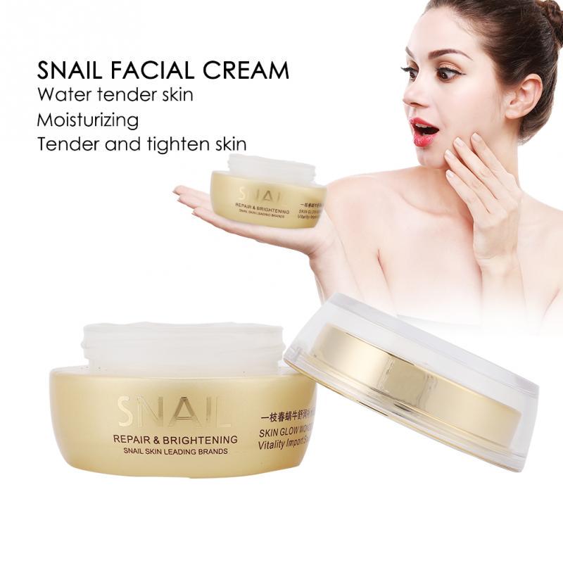 Buy 50g Snail Facial Cream Whitening Moisturizing Anti-wrinkles Repair ...
