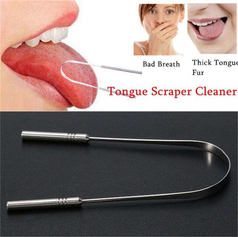 Buy Tongue Scraper Cleaner Fresh Breath Cleaning Coated Tongue ...