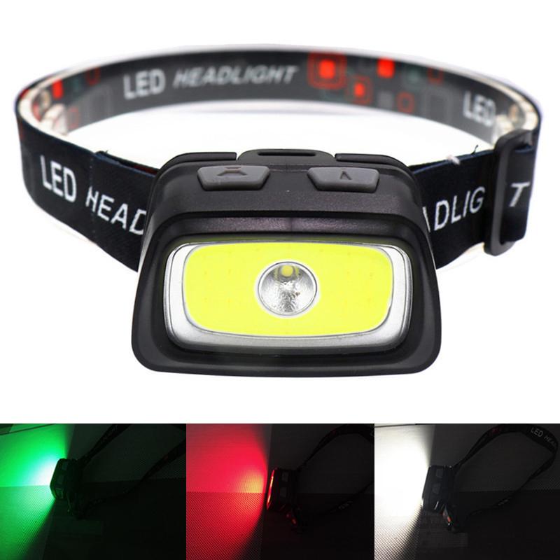 Buy Portable COB+XPE LED Headlamp Outdoor Camping Fishing Headlights ...