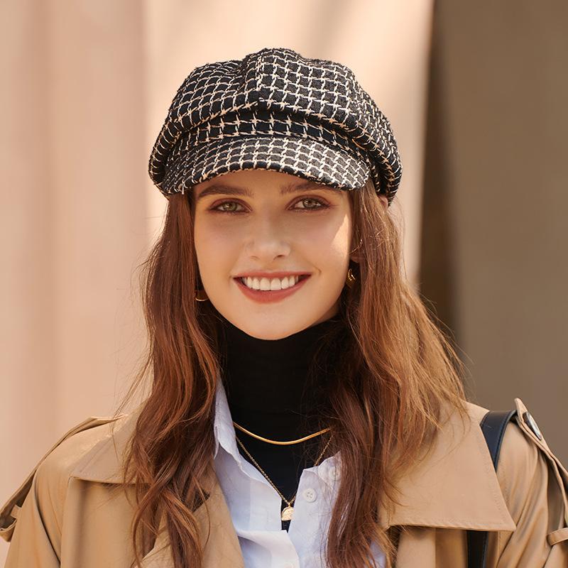 Buy Cap Female Autumn and Winter New Fashion Trend Hat Temperament ...