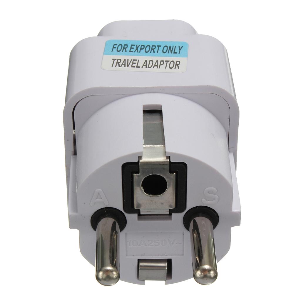 Buy US/UK/AU To EU Plug Converter Travel Adapter Socket AC Power Plug ...