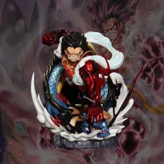 Buy Monkey D Luffy Statue Vibrant Color Anti-scratch Micro Decor ...