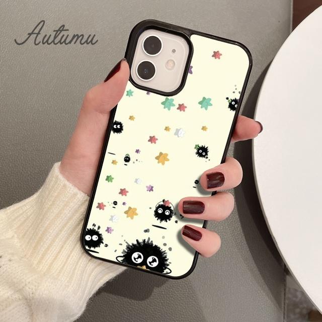 Spirited Away Soot Ghibli Phone Case for iPhone 11 12 13 14 Pro Max ...
