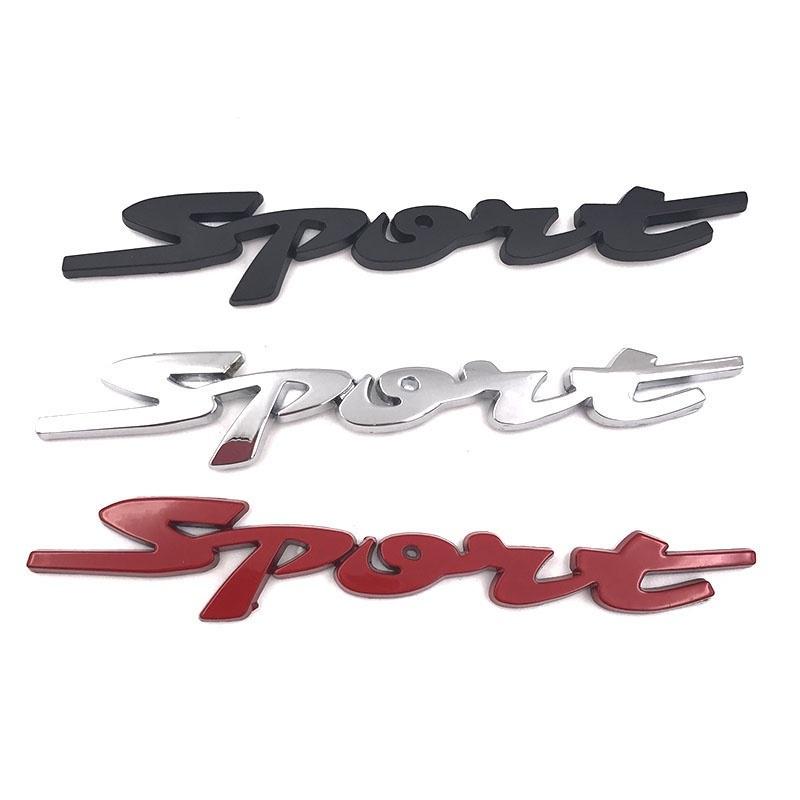 Buy 1pcs 3D Sport Metal Car Stickers Emblem Badges Car Styling Logo ...