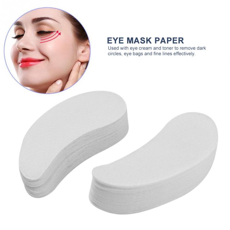 Buy 160Pcs Disposable Cotton Eye Mask Paper Dark Circles Removal DIY ...