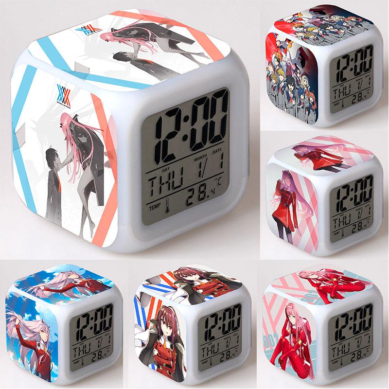Buy Multi-function 7Color Digital Alarm Clock LED Watch Alarm Clock at ...