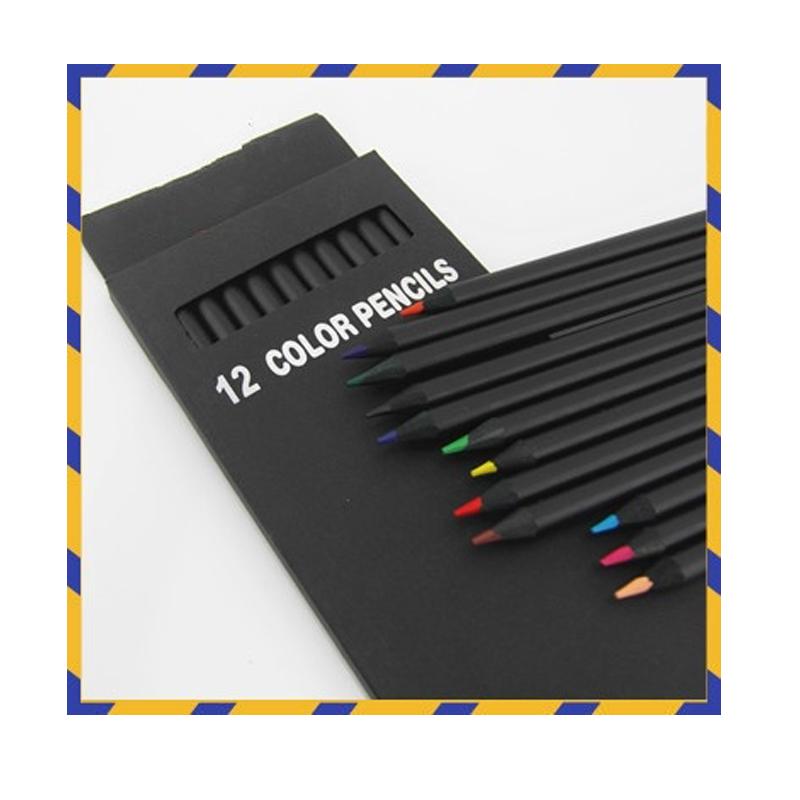 Buy 12 Pcs/Set Valued Color Pencil Packaging Colored Pencils Kawaii ...