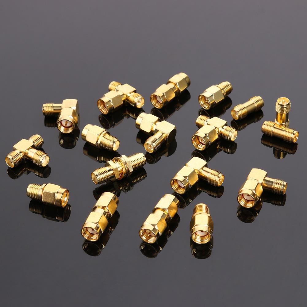 Cheap 18pcs SMA Kits Connector Male Female Plug Antenna Converter ...