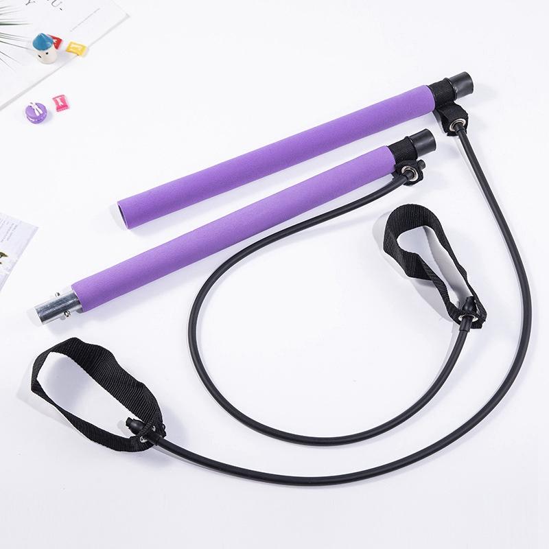 Buy Fitness Sport Pilates Bar Kit Gym Workout Stick Pilates Exercise ...