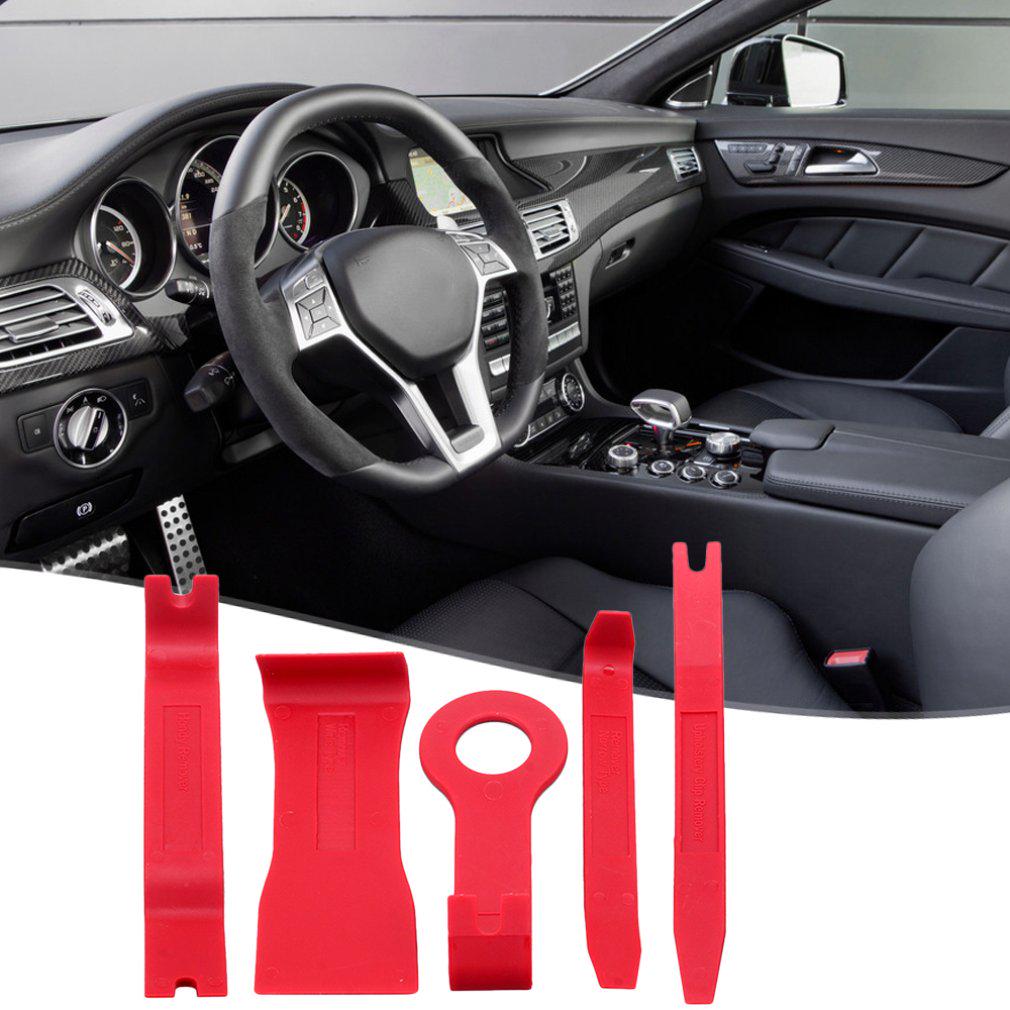 Buy Beauty 5 Piece Car Door Plastic Trim Panel Dash Installation ...