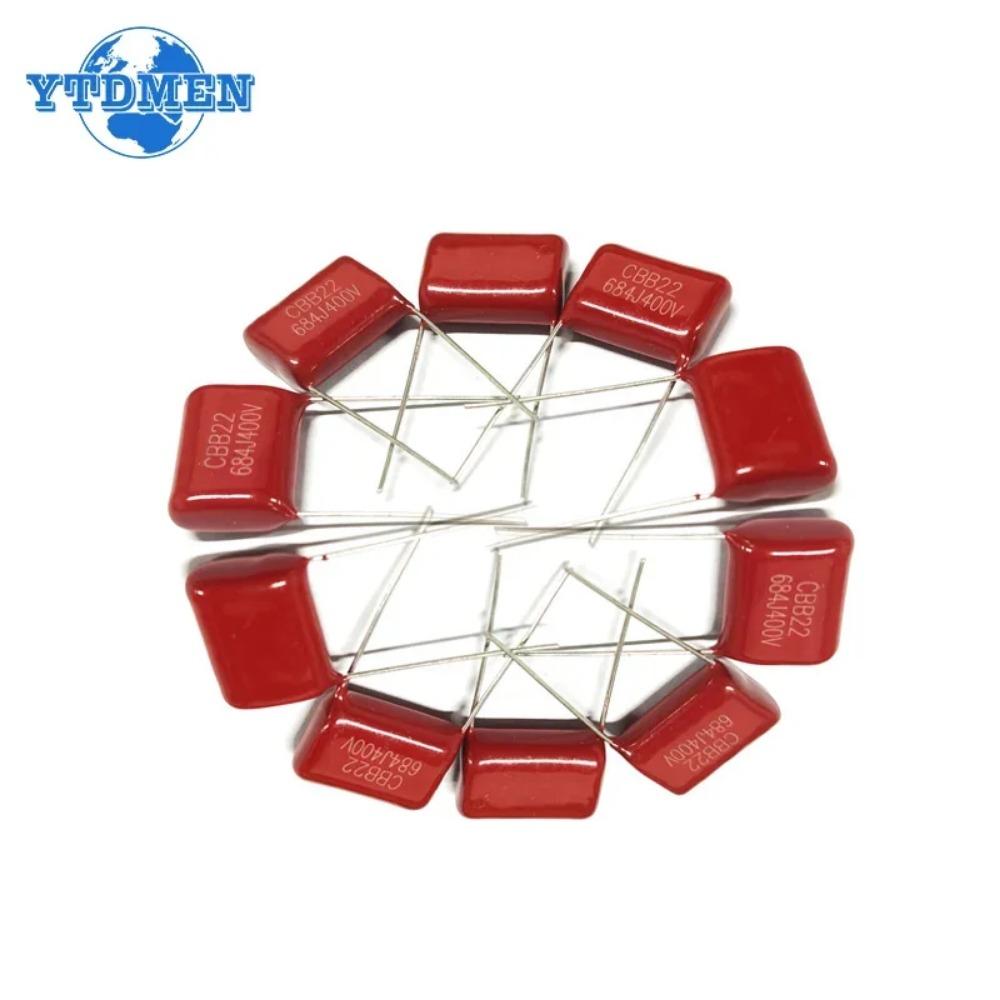 CBB Capacitors 10 PCS CBB 105J 100V 1UF Capacitors - Metallized Film ...