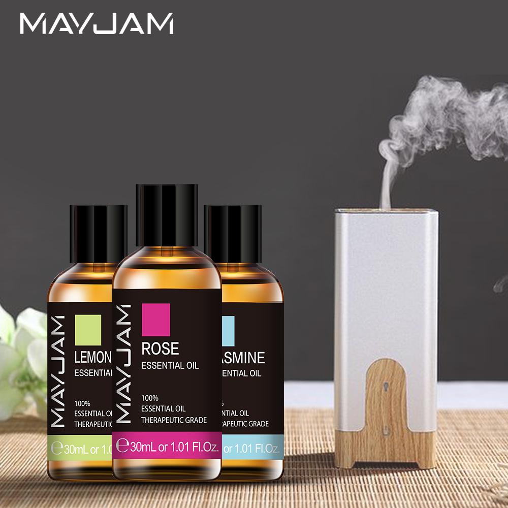 MAYJAM 30ML Lemongrass Tea Tree Eucalyptus Plant Essential Oil For ...
