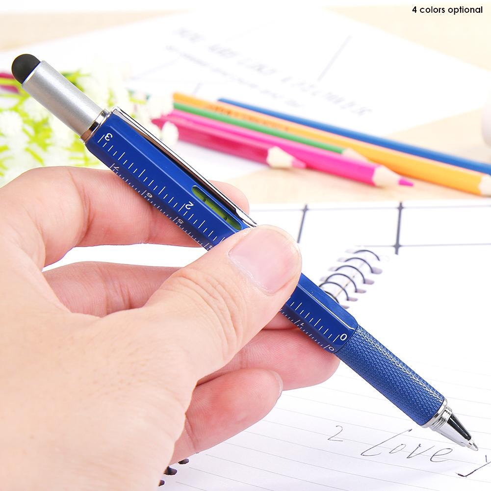 Buy Novel Multifunctional Screwdriver Ballpoint Pen Level Ruler Pens ...