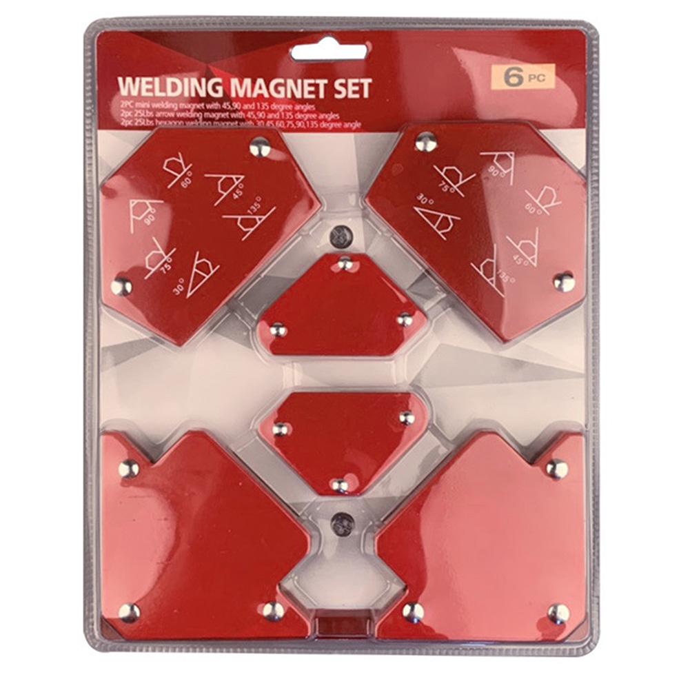 6pcs 3 Winkel Pfeil Löten Locator Magnetische feste Schweißmagnete ...