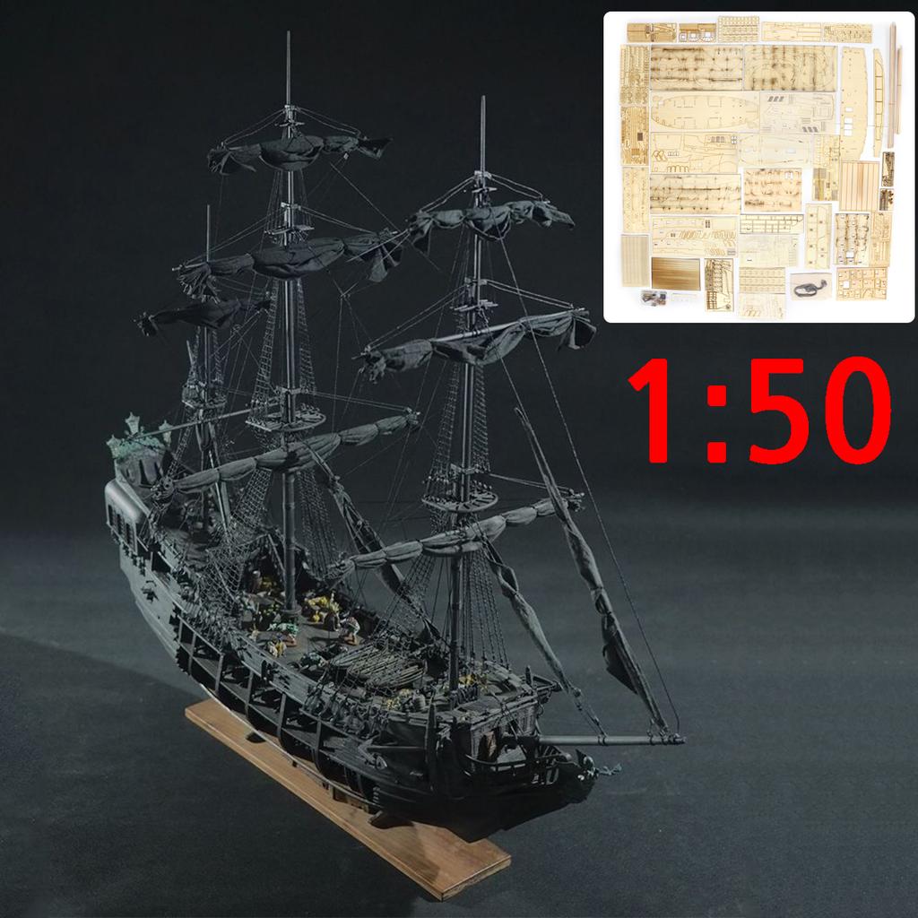 Buy The Black Pearl Model Ship Wooden Boat DIY Kits Classic Collection ...