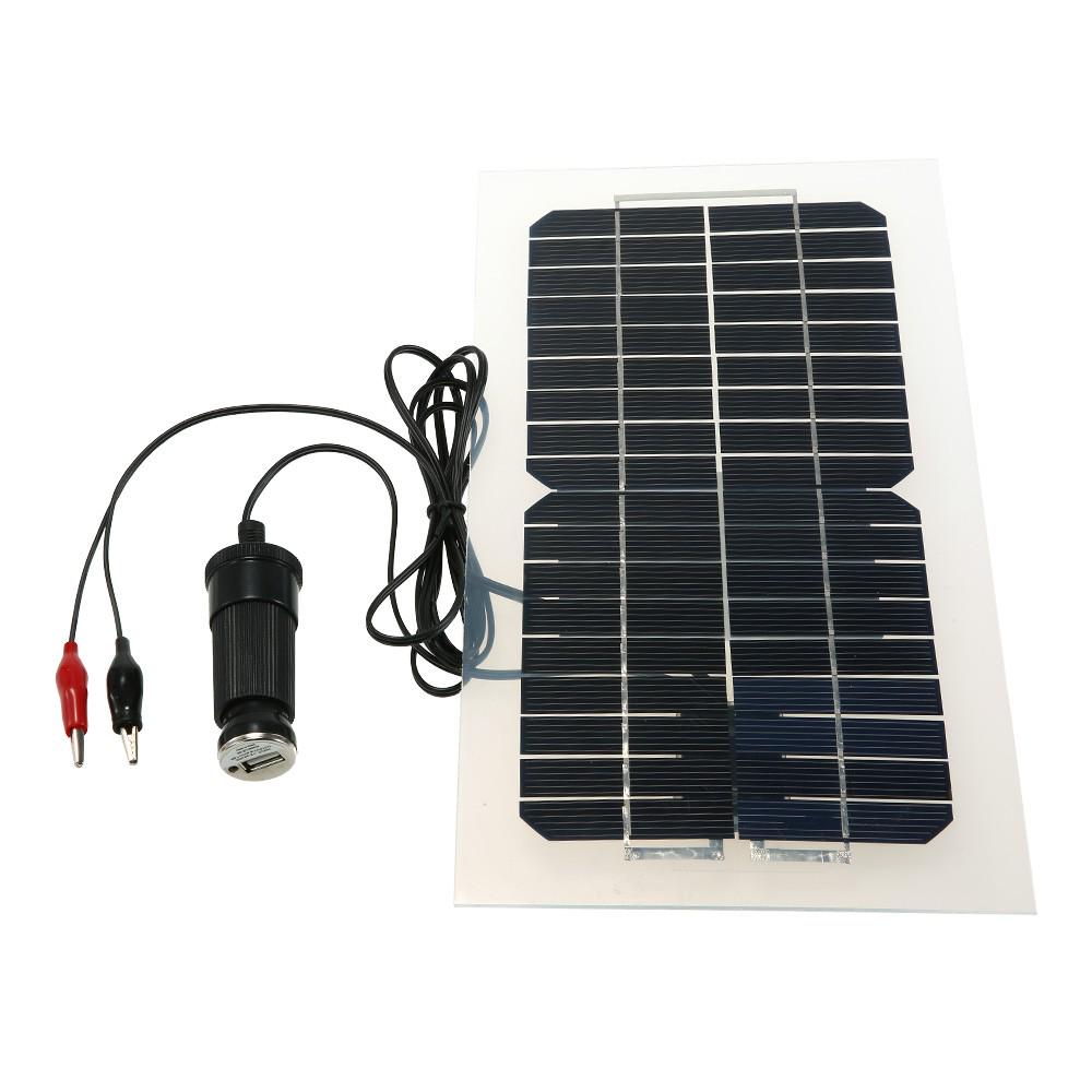 Buy 18V 5.5W 31.5 X 16.5 X 0.15CM Semi Flexible Solar Panel With Cables ...