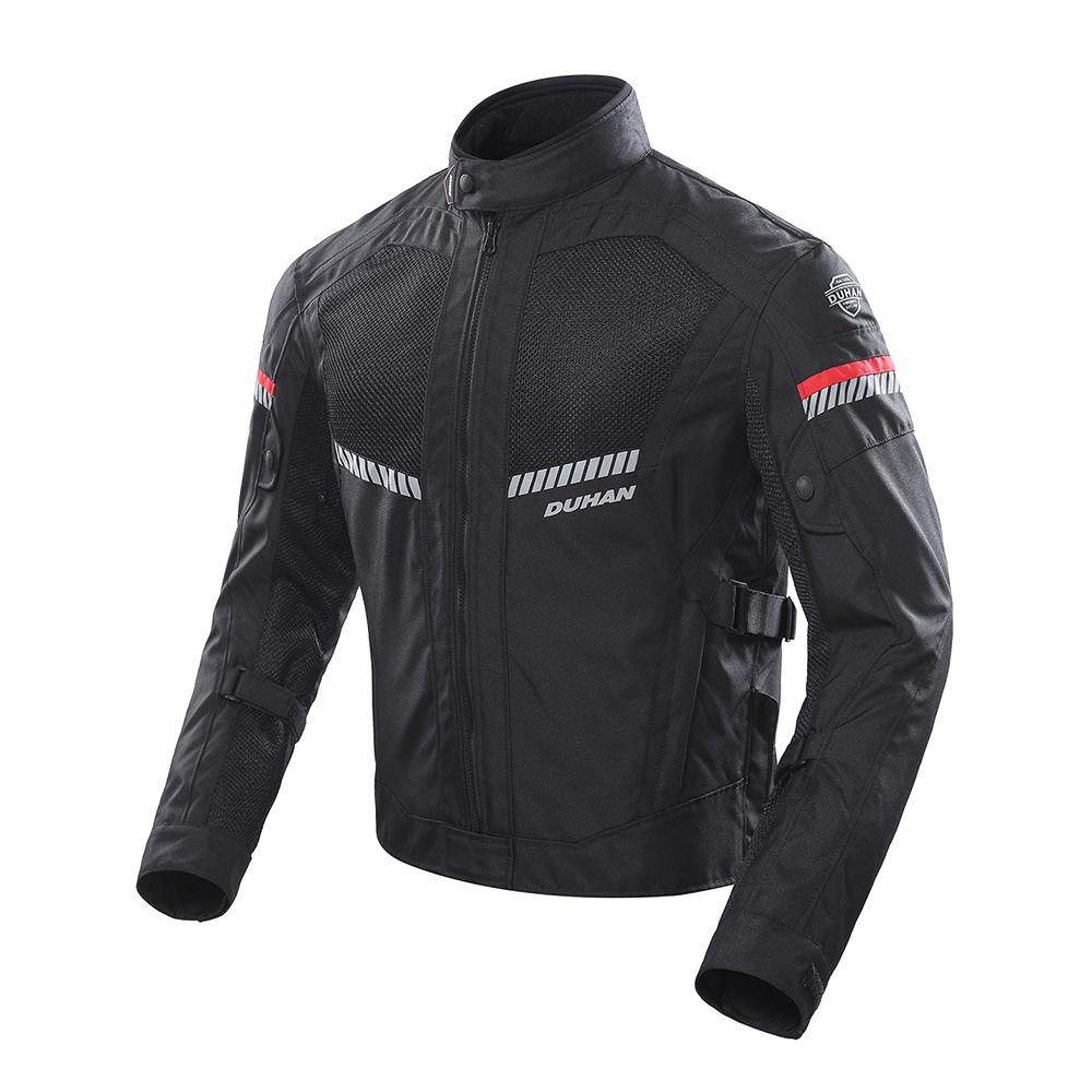 Buy DUHAN Motorcycle Jacket Summer Men Moto Motocross Jacket Protective ...