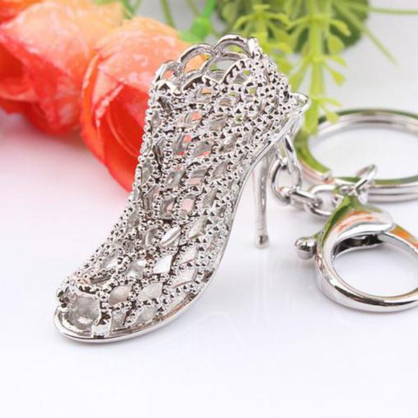 Buy Keychain Vogue High Heel Shoes Keychains Keyring Personality Bag ...